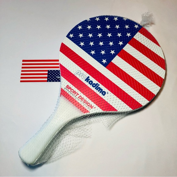 Pro Kadima | Games | Set Of New American Flag Pro Kadima Paddles | Poshmark